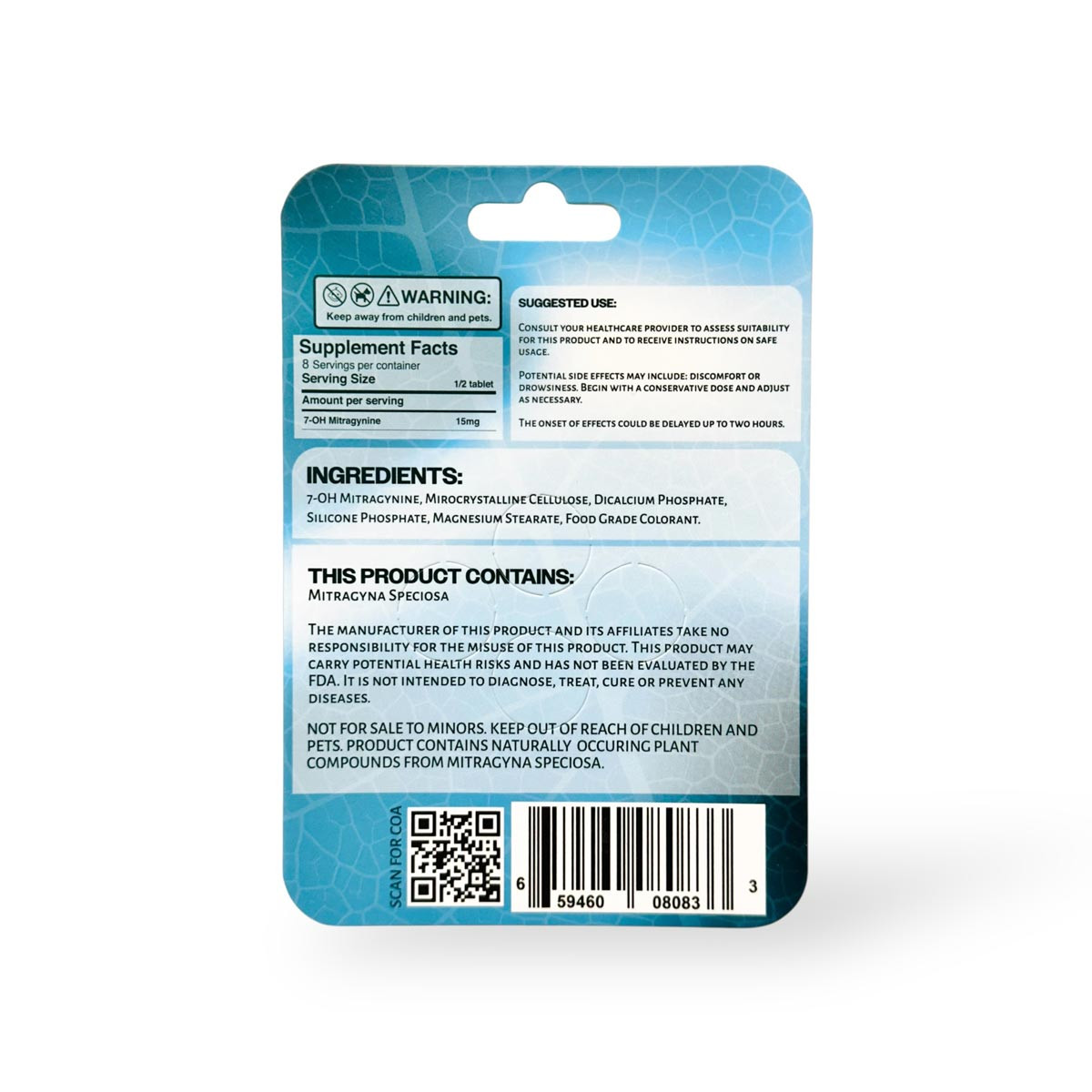 7 Stax 7-Hydroxymitragynine Tablet Spearmint 30mg