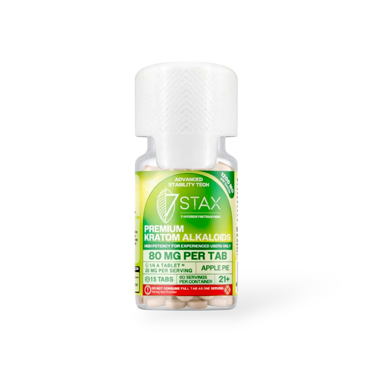 7 Stax 7-Hydroxymitragynine Tablet Apple Pie 80mg 1ct