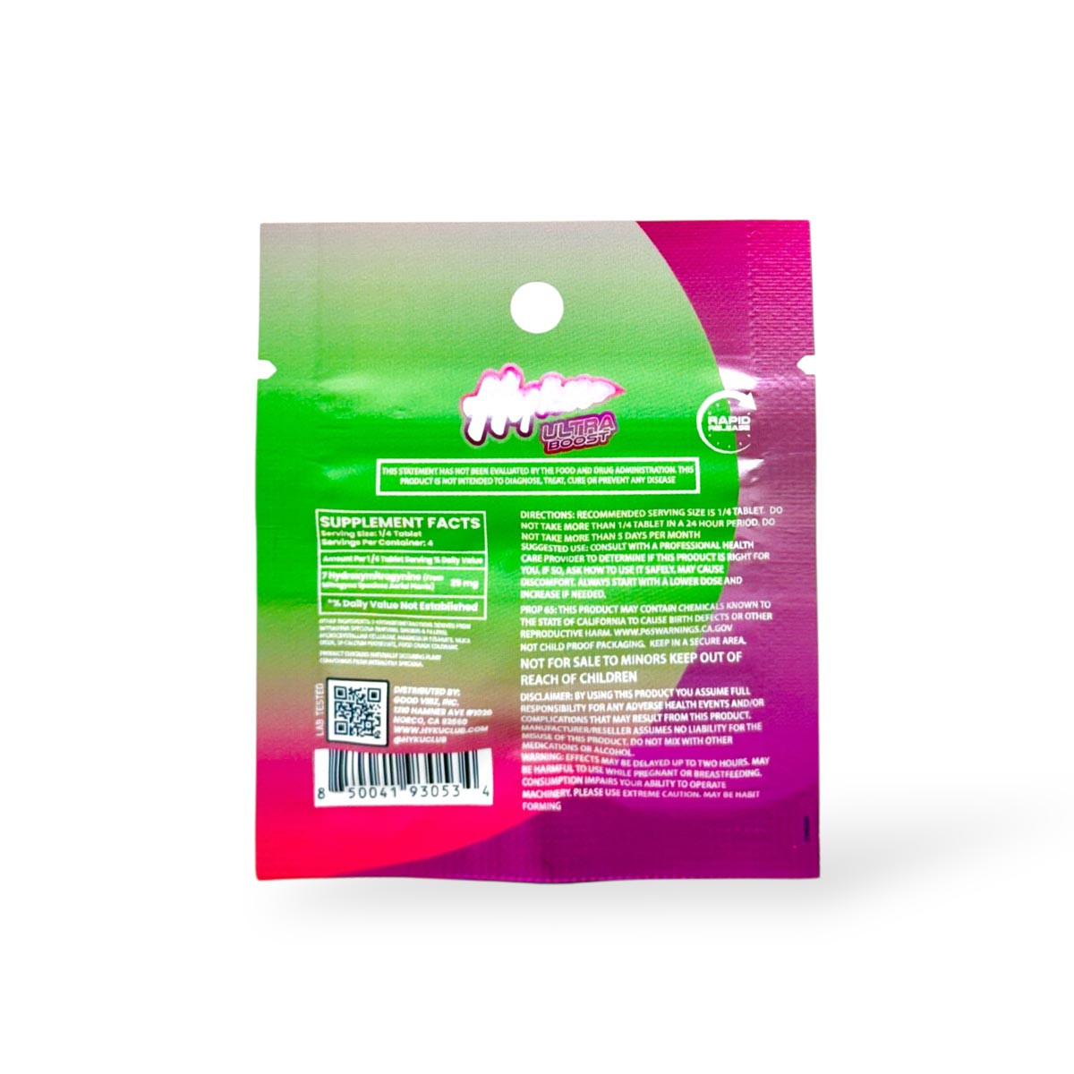 Hyku Ultra Boost Watermelon 7-OH Tablets 100mg – Chewable