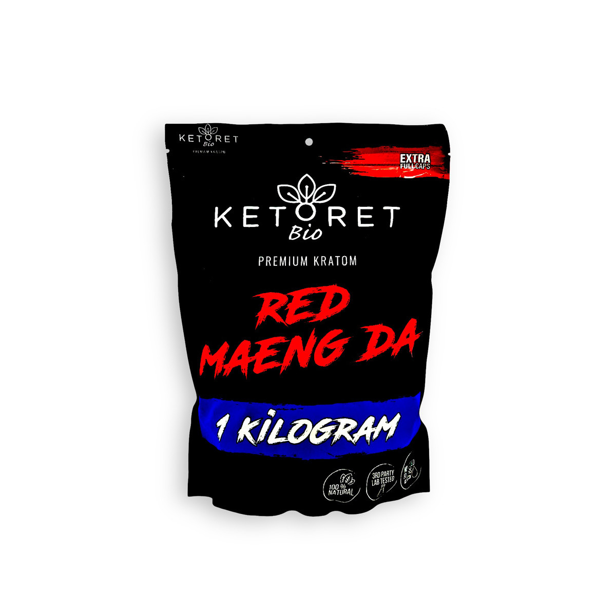 Red Maeng Da Kratom Capsules - Ketoret Bio