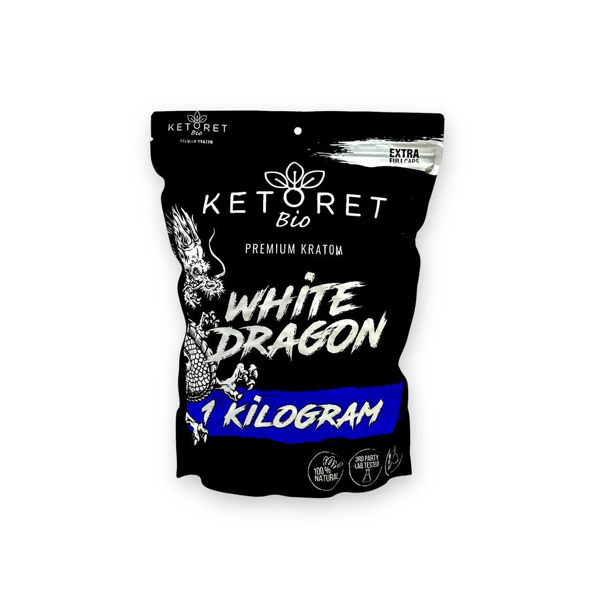 White Dragon Kratom Capsules - Ketoret Bio