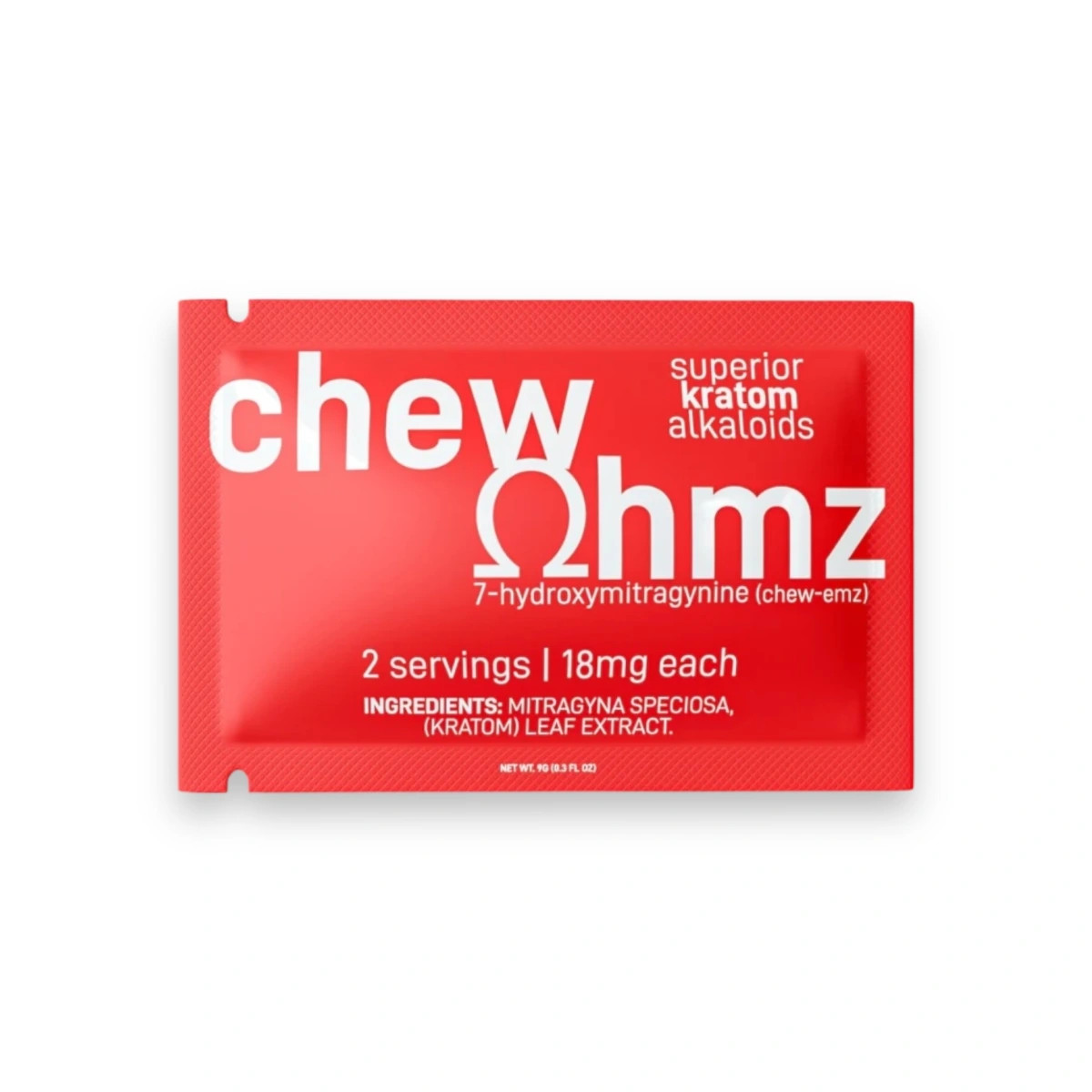 OHMZ Kratom 7-Hydroxymitragynine Chews 18mg | Potent & Fast