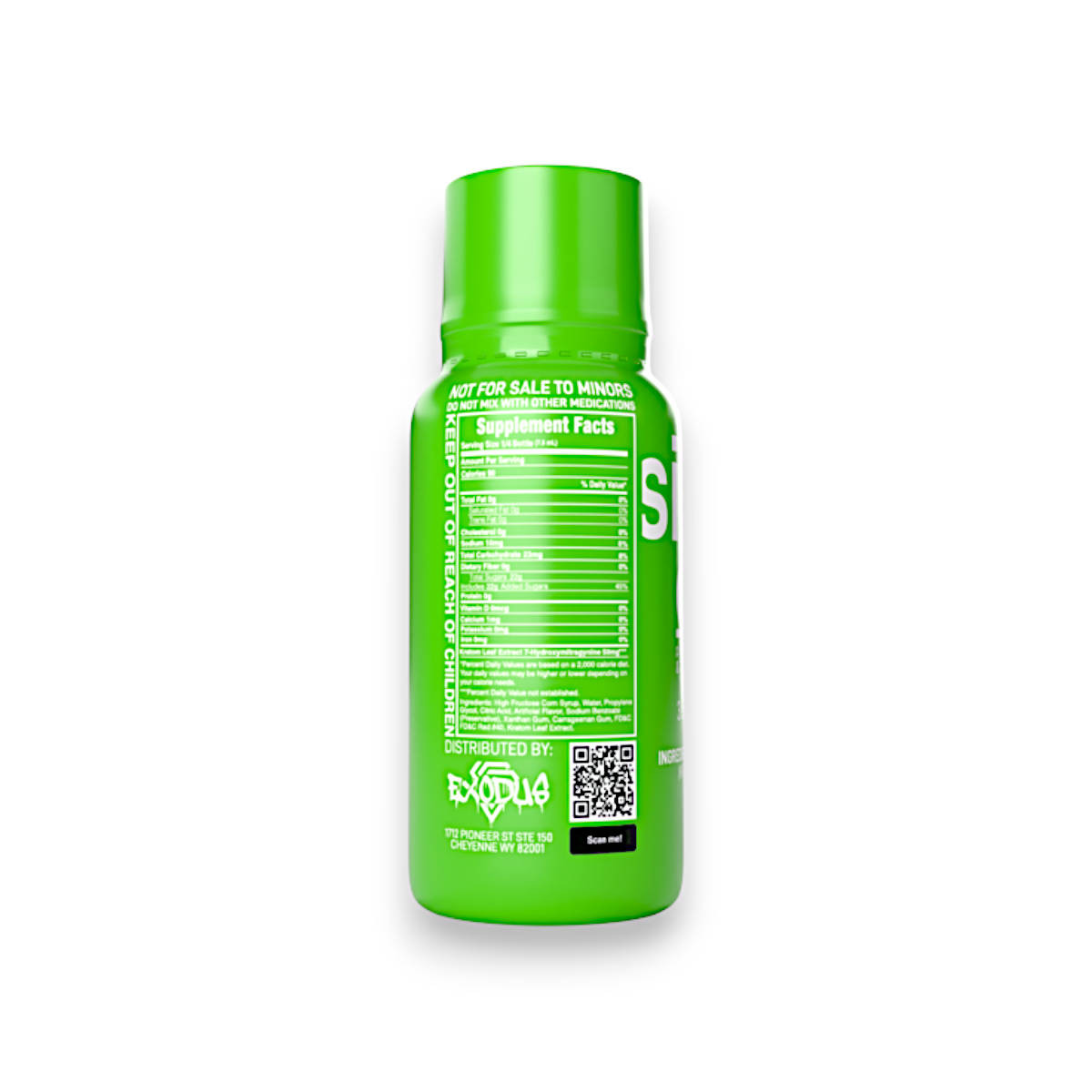 Sip Ohmz 7-Hydroxymitragynine & Pseudo Kratom Extract Shot 30ml