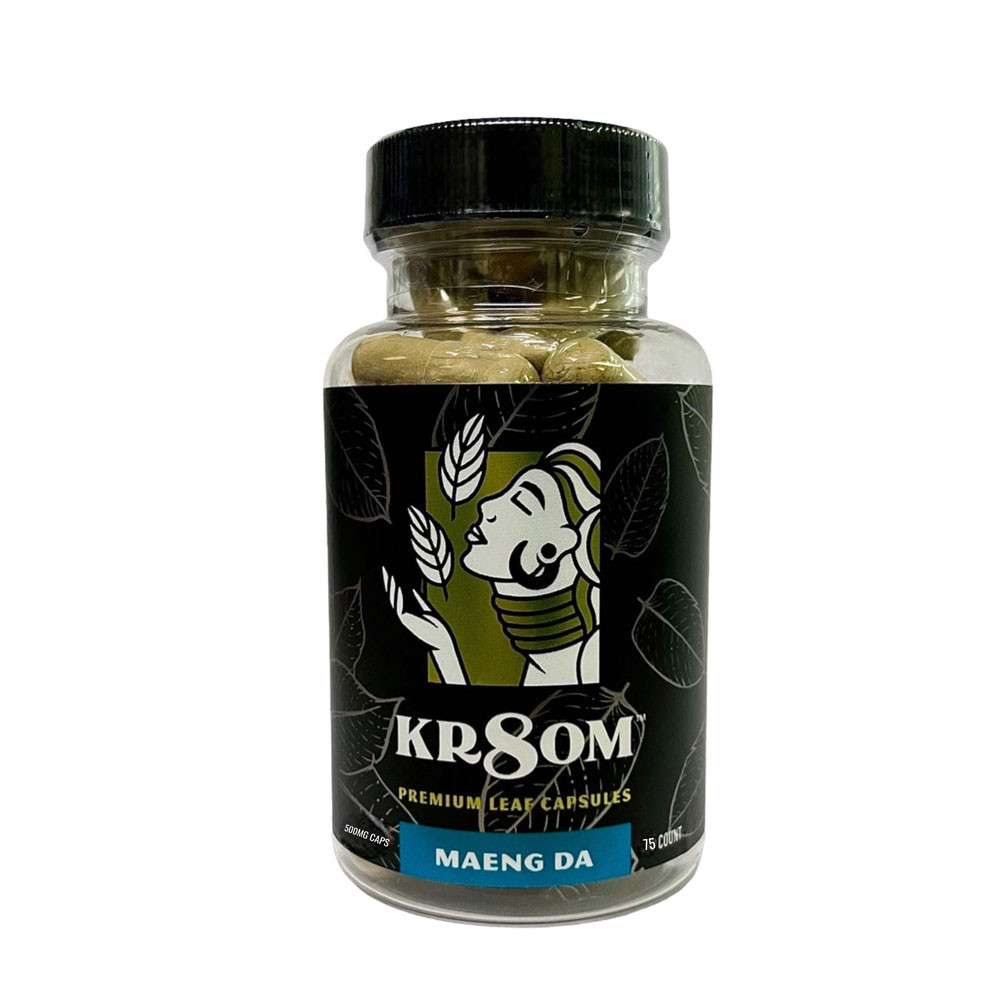 Kr8om Kratom Capsules 500mg Maeng Da