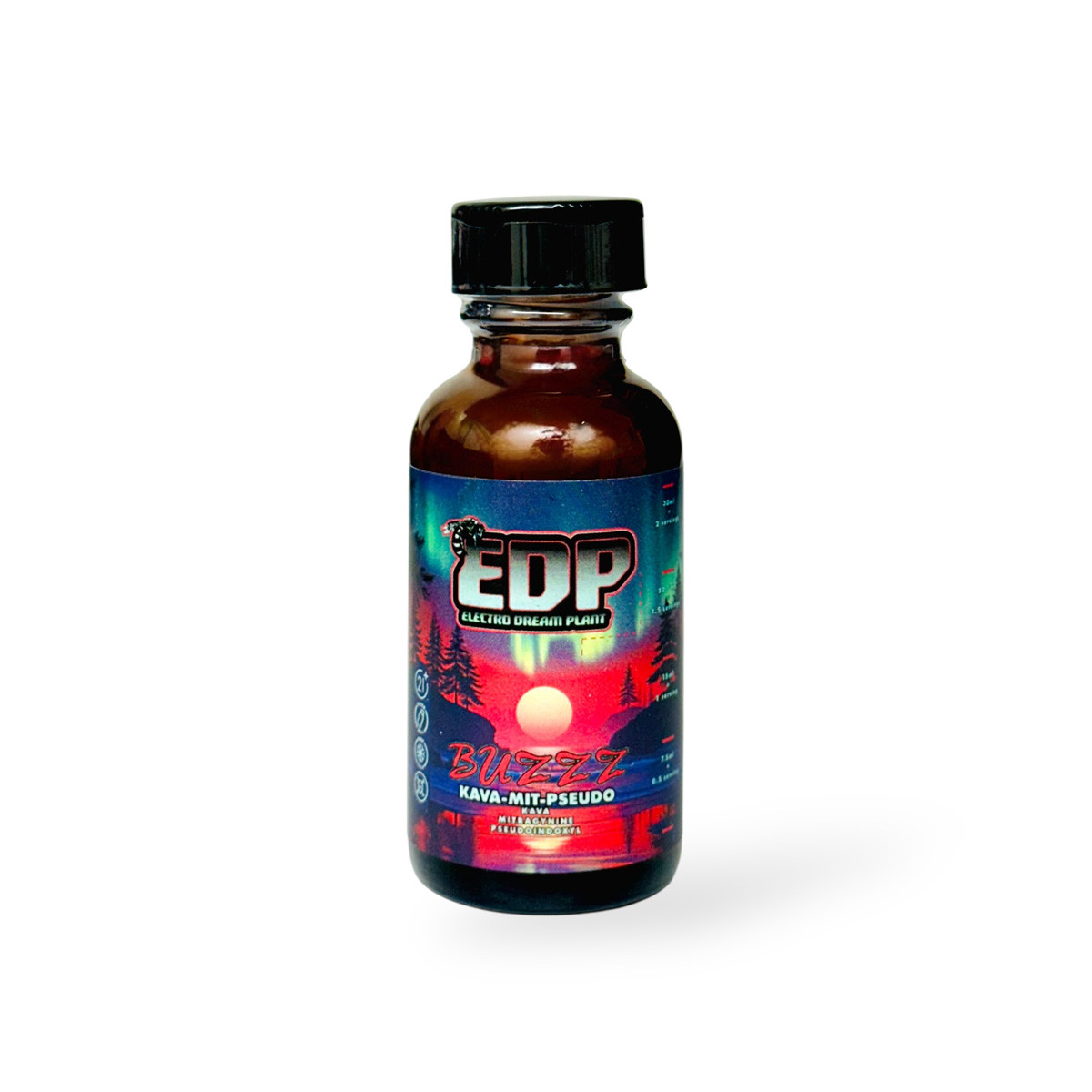 EDP Buzz Kava Mitragynine Pseudoindoxyl Shot – 60ml Boost