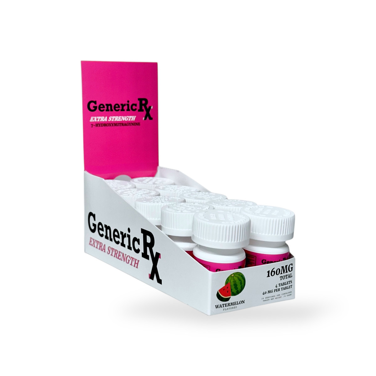 Generic RX Watermelon 7-OH Chewable Tablet 40mg