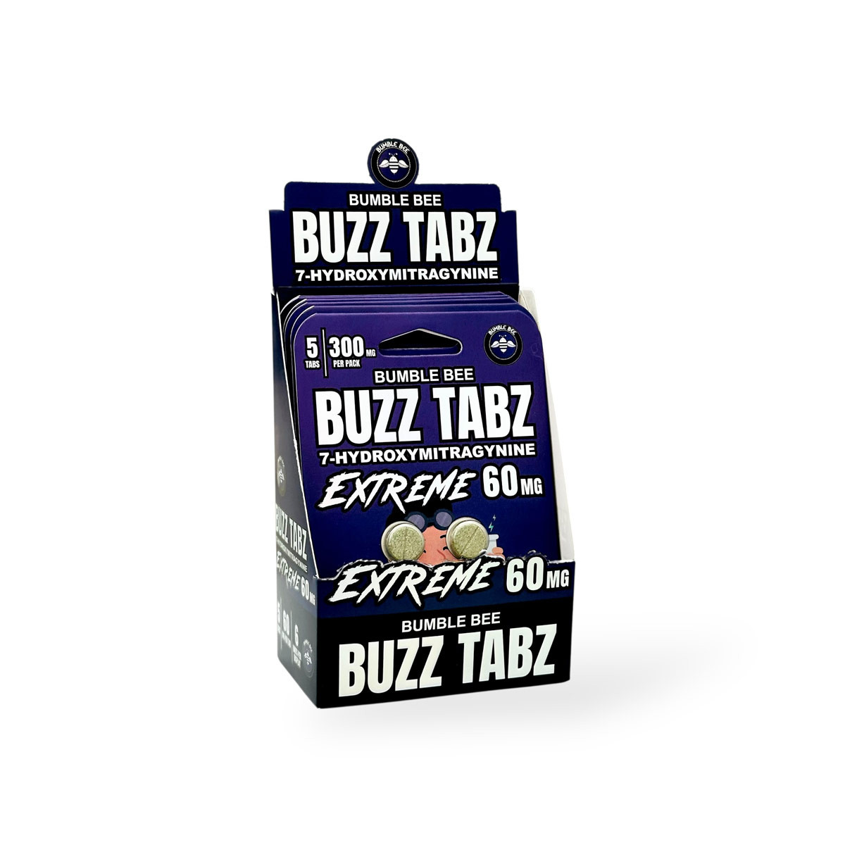 Bumble Bee Buzz Tabz Extreme 7-OH Chewable Tablets 60mg