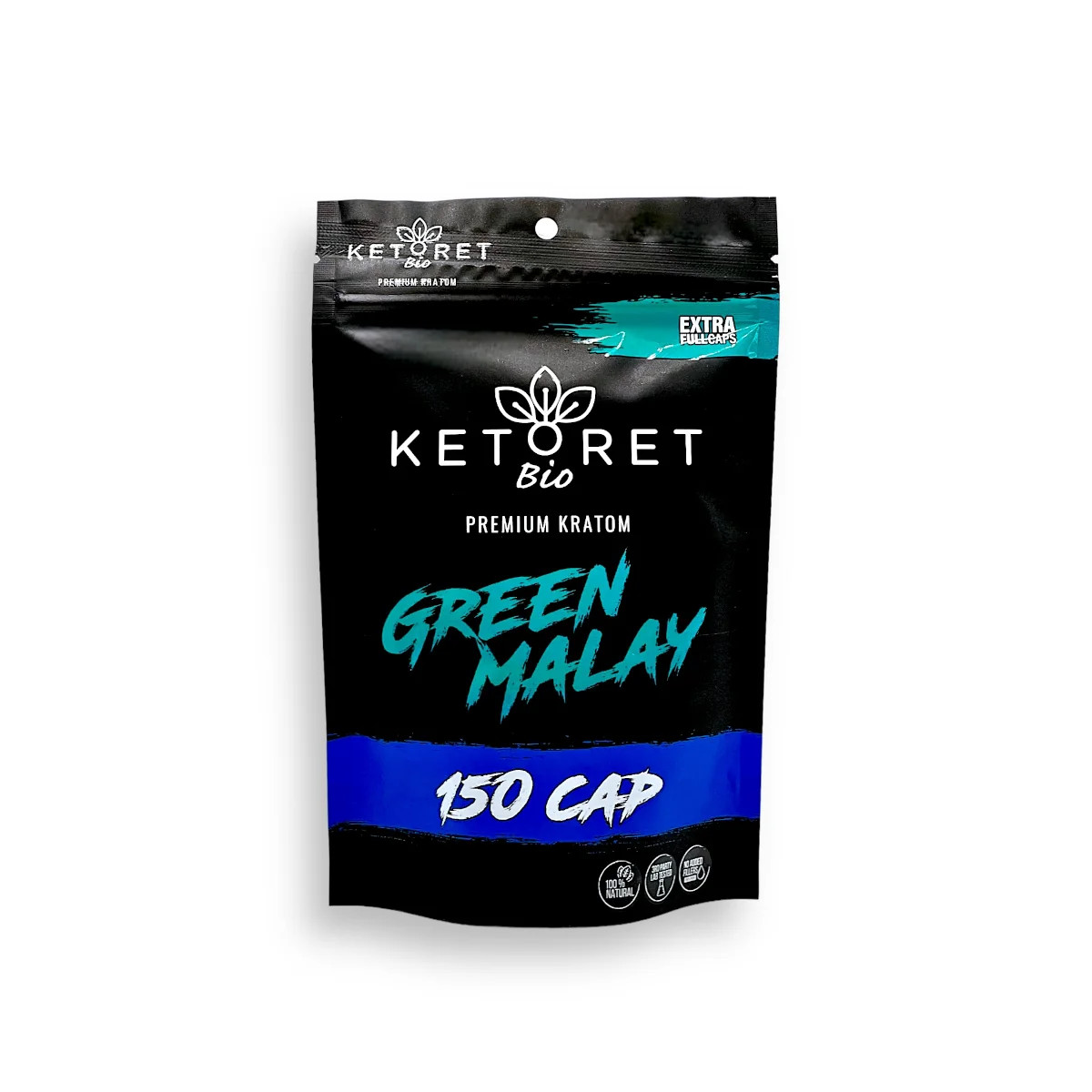Green Malay Kratom Capsules - Ketoret Bio