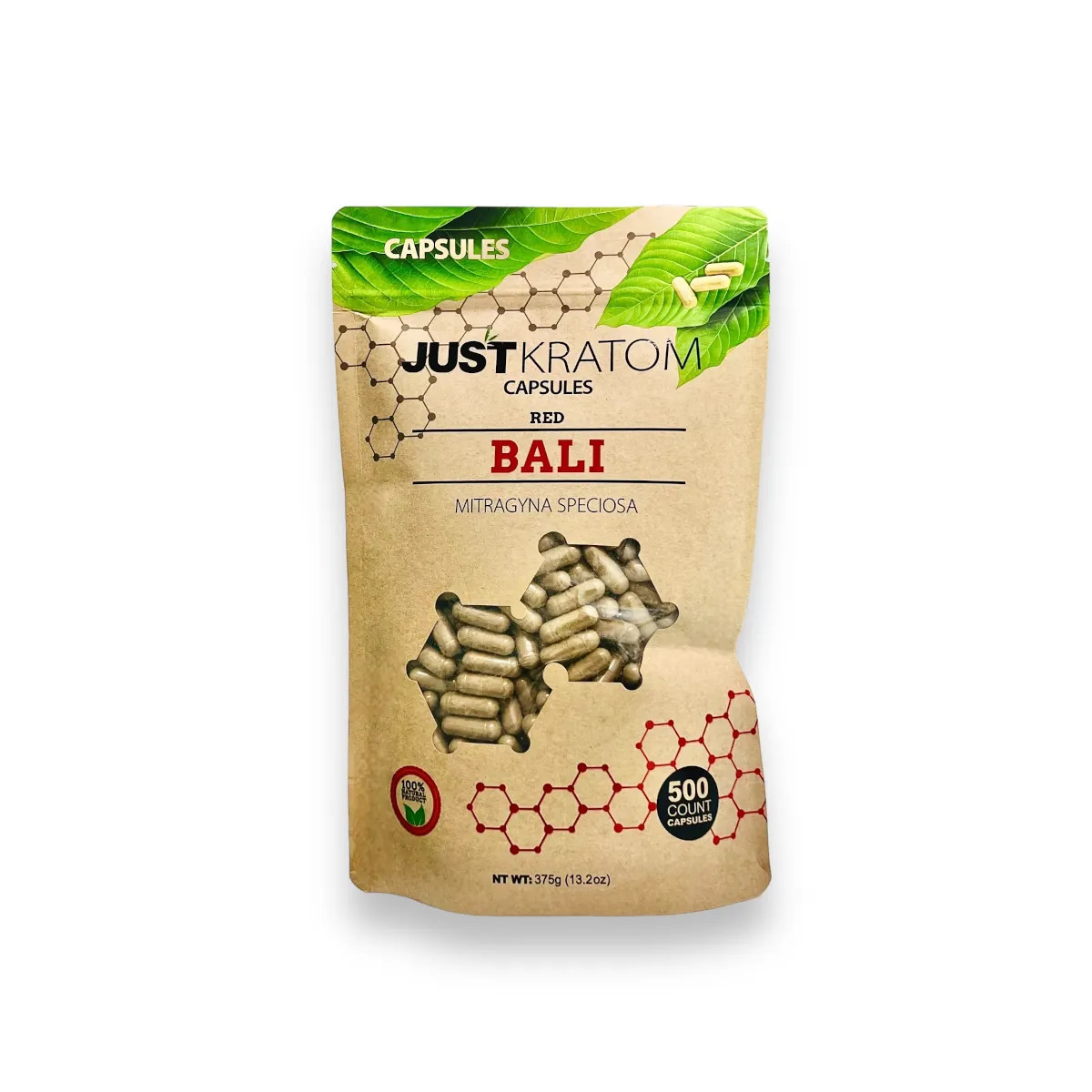 Just Kratom Red Bali Capsules – Potent and Convenient Relief