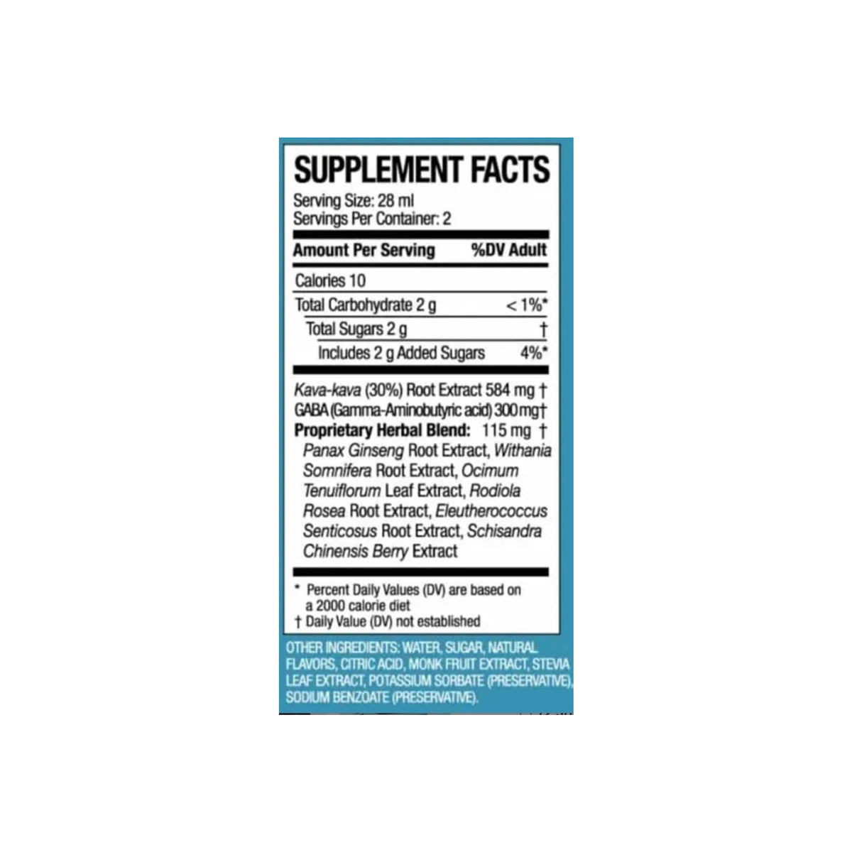 Viva Zen Relax Kava Blend Shot 56ml - Natural Stress Relief