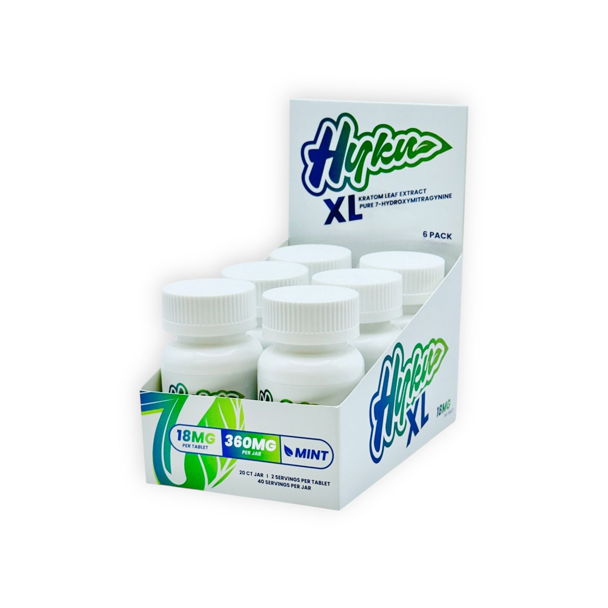Hyku 7-Hydroxymitragynine Tablets 18mg