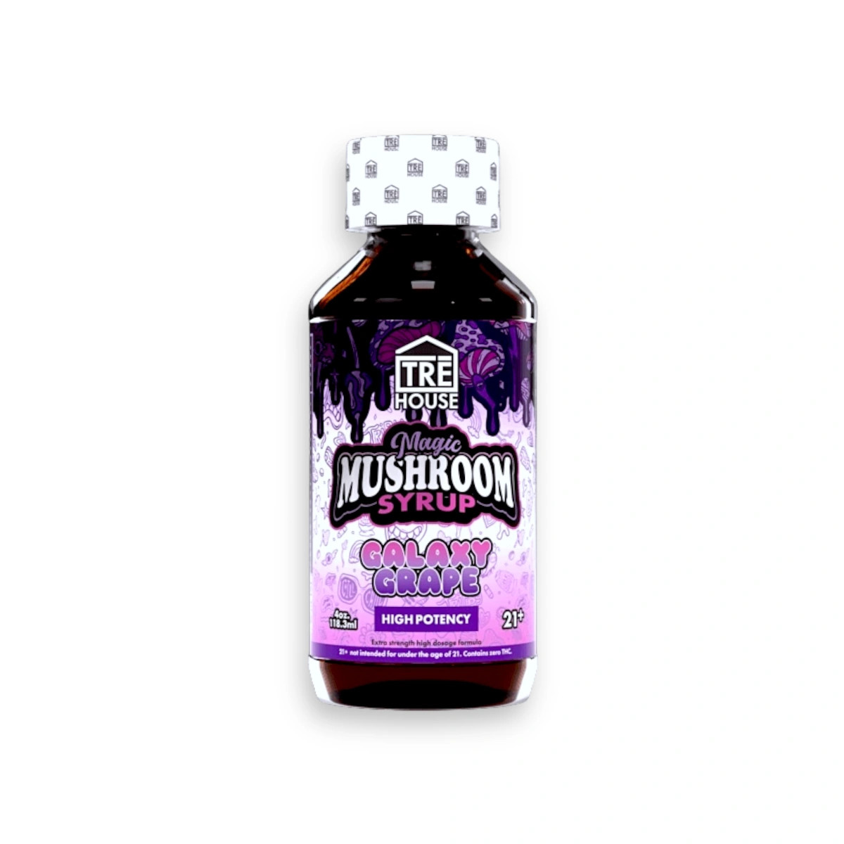 Tre House Galaxy Grape Magic Mushroom Syrup 4oz