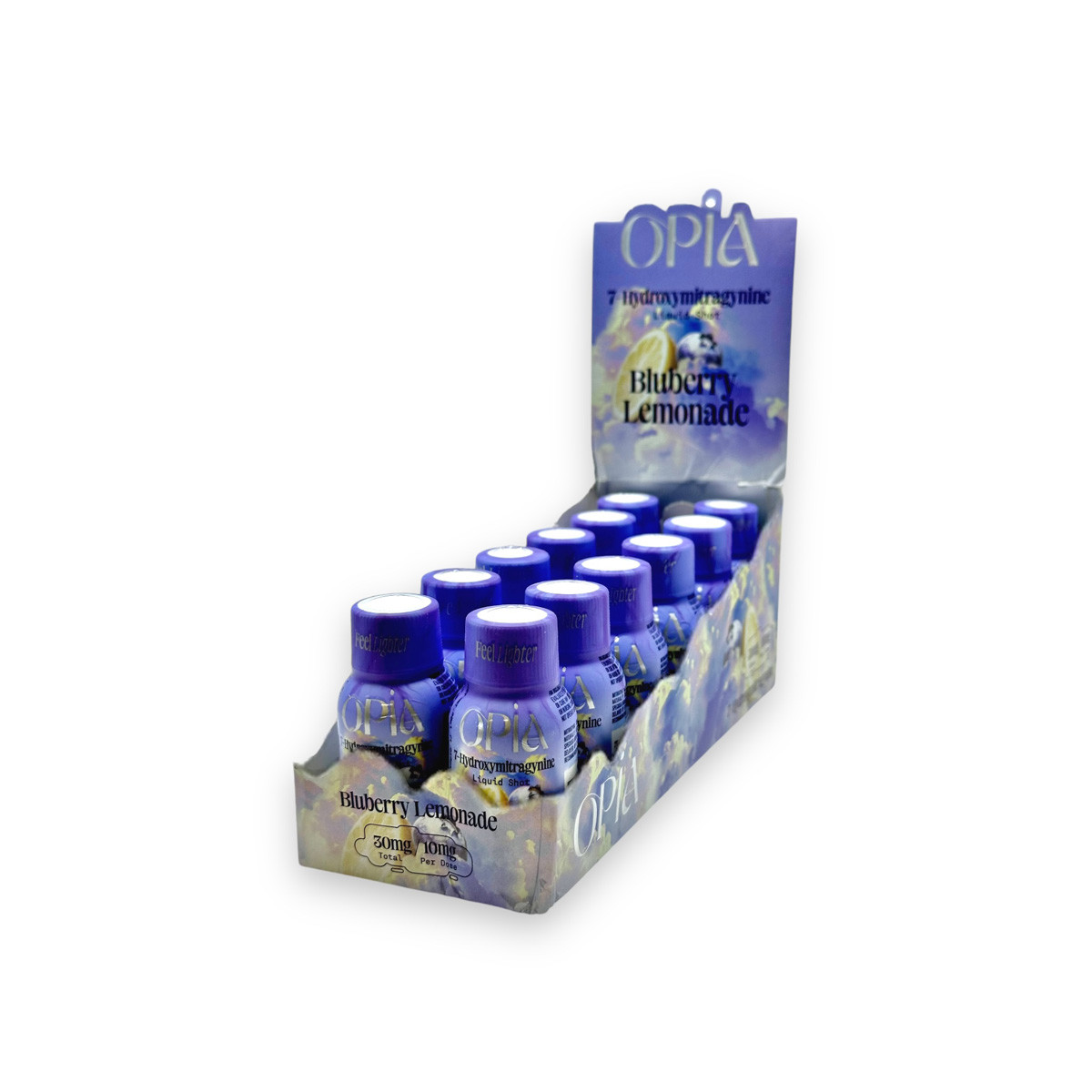 Opia 7-Hydroxymitragynine Liquid Shot Blueberry Lemonade 30ml