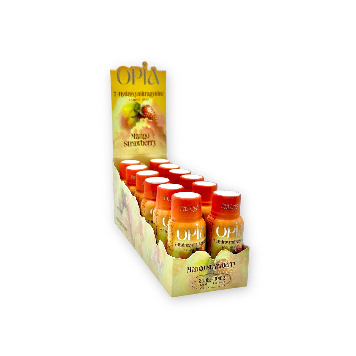 Opia 7 Hydroxymitragynine Liquid Shot Mango Strawberry 30ml