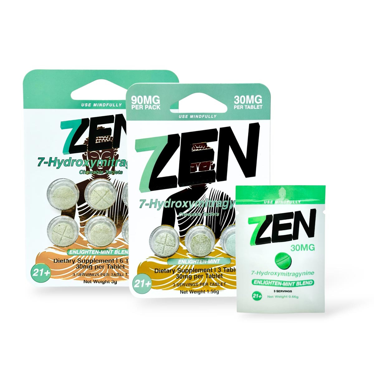 Simply7 7-OH Extra Strength Tablet Lemon Mint 30mg
