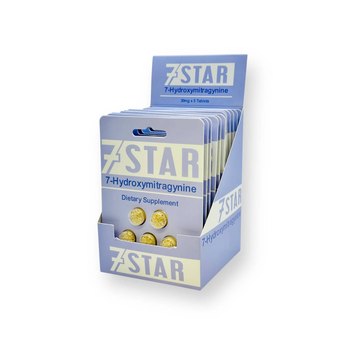 7 Star 7-Hydroxymitragynine Extract Tablets – Potent & Effective