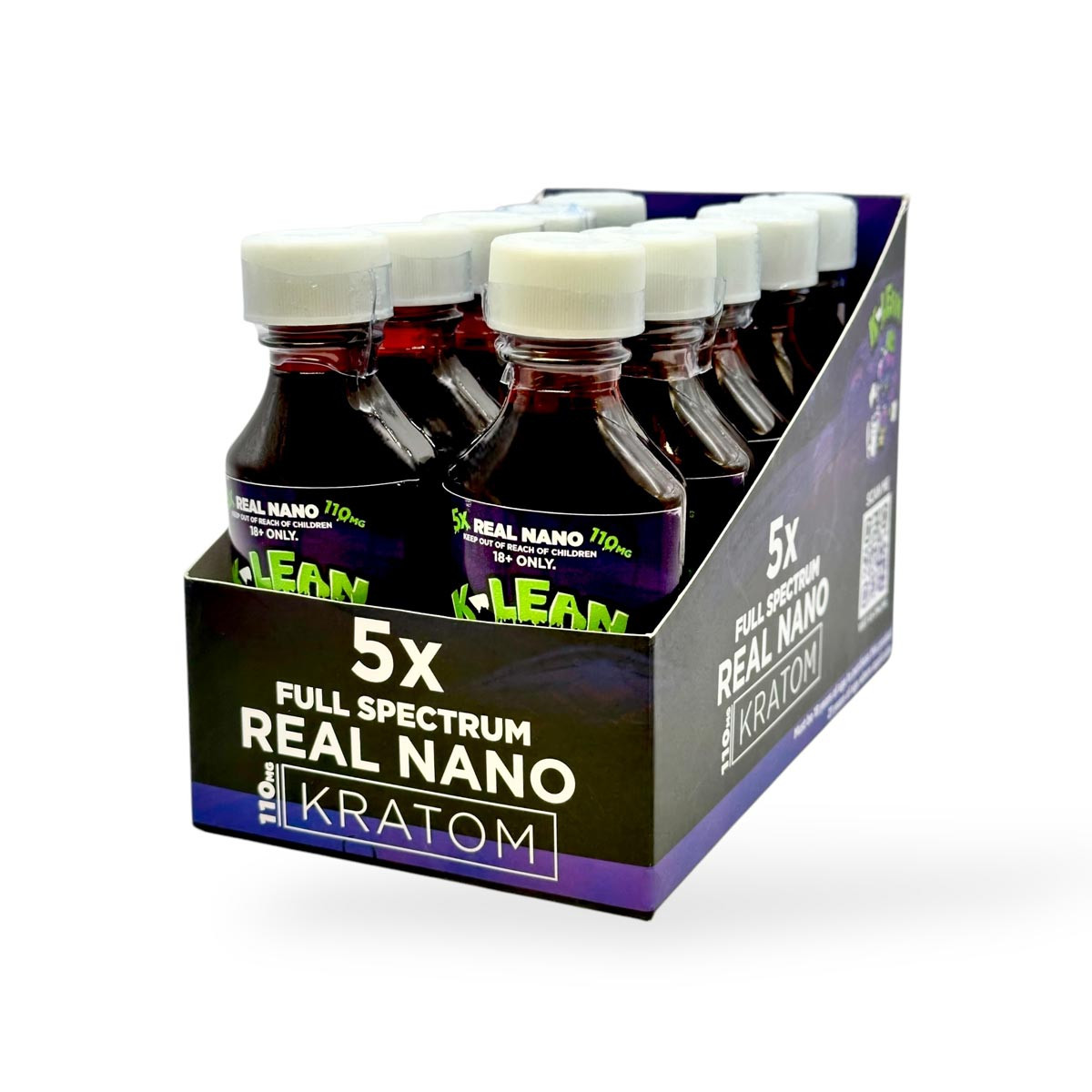 K-Lean Real Nano Grape Full Spectrum Kratom Syrup 4oz