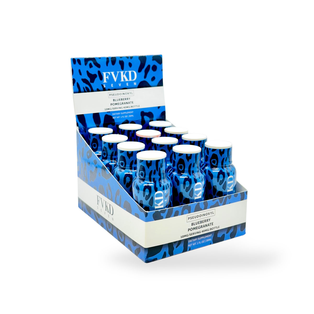 FVKD Seven Pseudoindoxyl Shot Blueberry Pomegranate 40mg