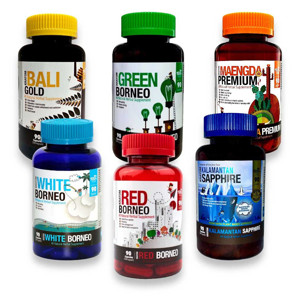 Buy Red Kratom Capsules Online | Pure Leaf Kratom