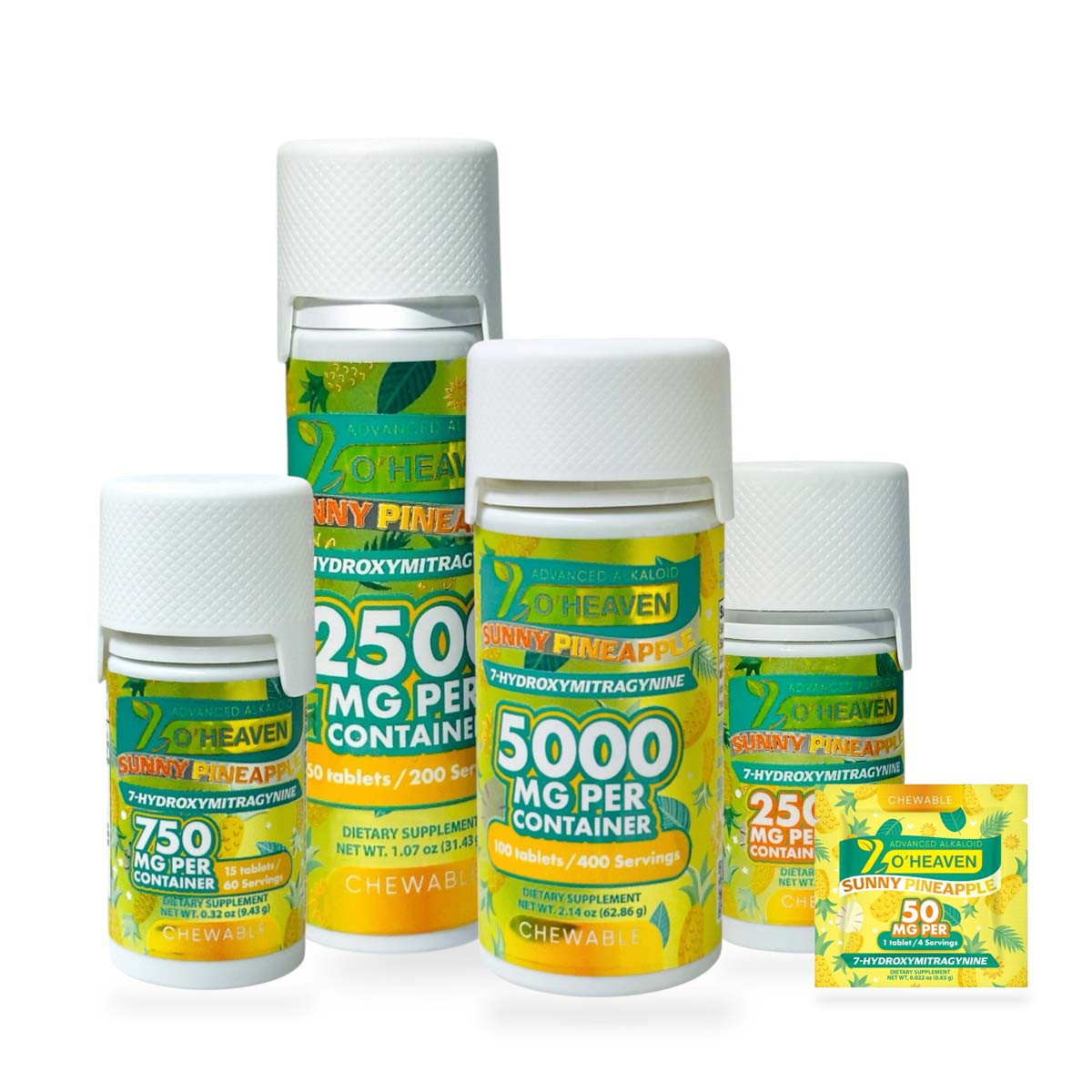 7 O'Heaven | Kratom Tablets and Shots | Pure Leaf Kratom