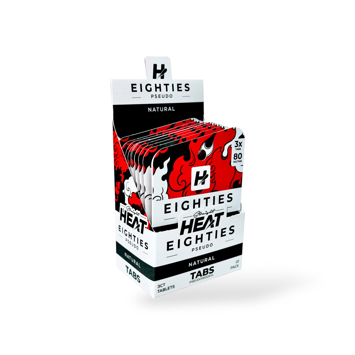 Straight Heat Eighties Natural Pseudo Tablets 80mg