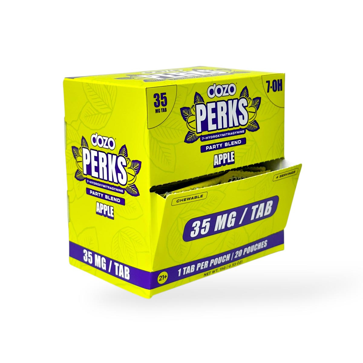 Dozo Perks Apple Party Blend 7-OH Tablets 35mg