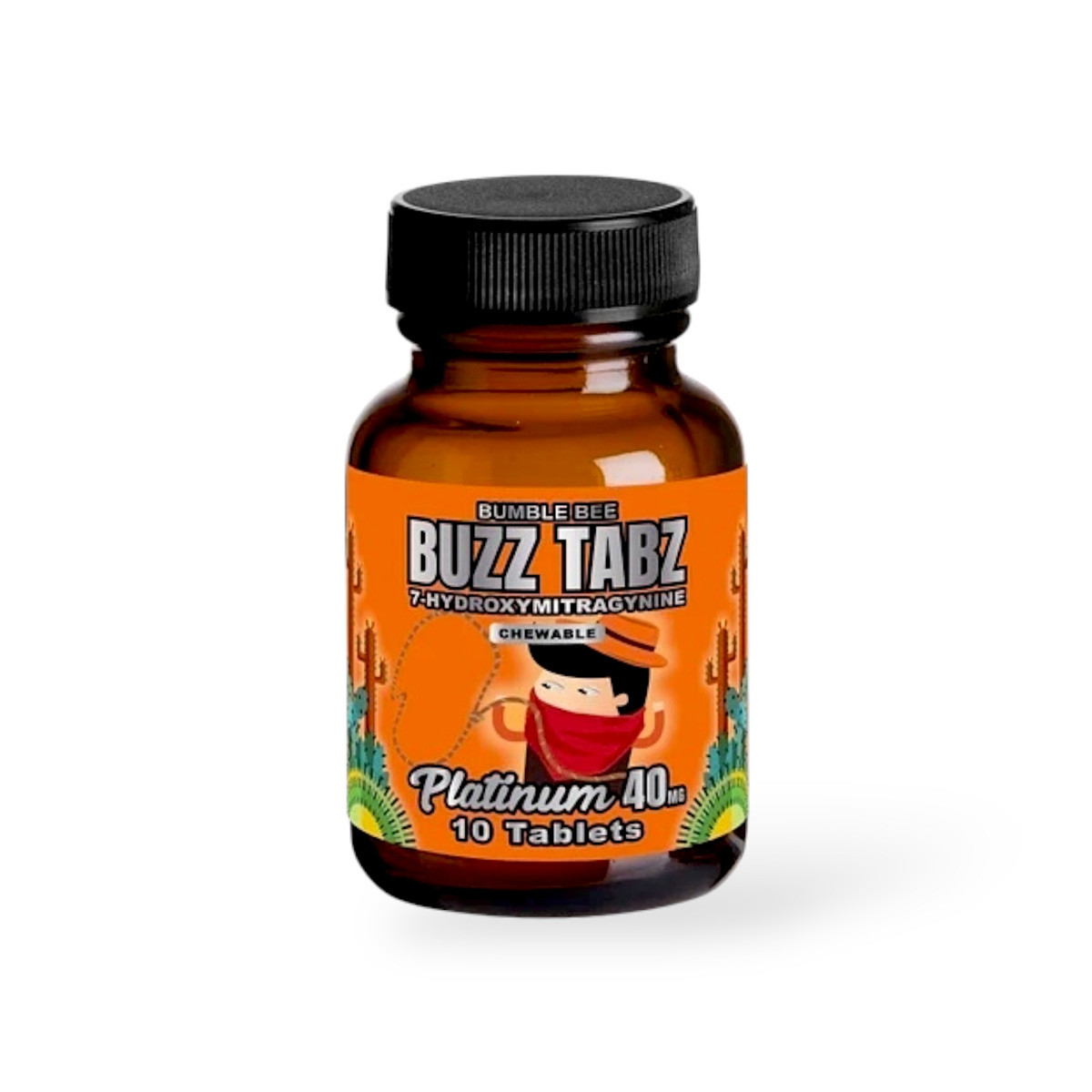Bumble Bee Buzz Tabz Platinum 7-OH Chewable Tablets 40mg