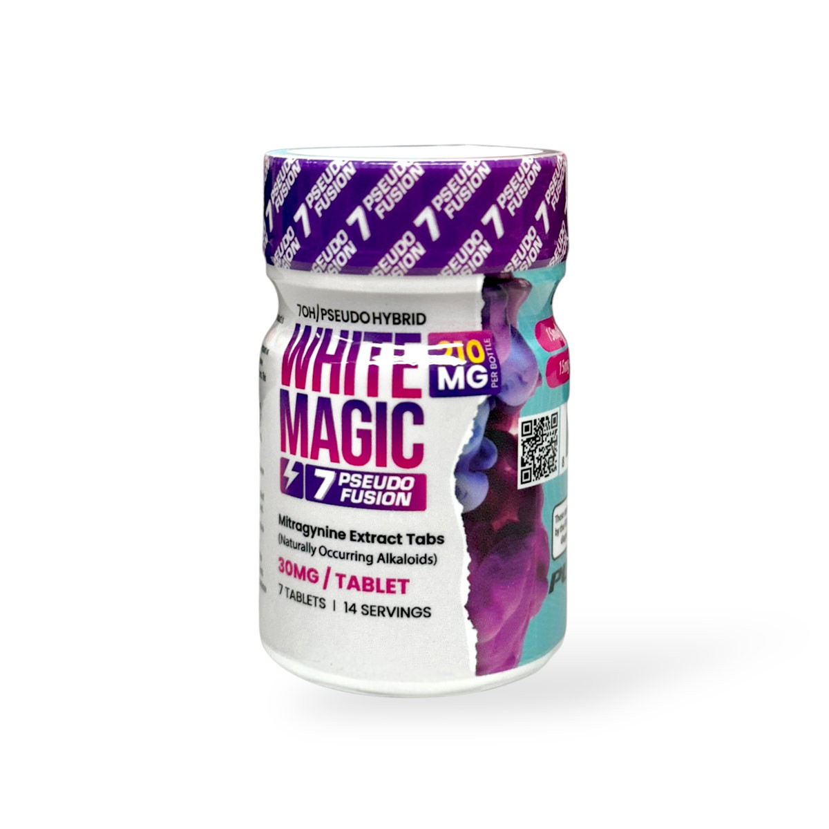 White Magic 7-OH + Pseudo Fusion Tablets 30mg Per Tablet