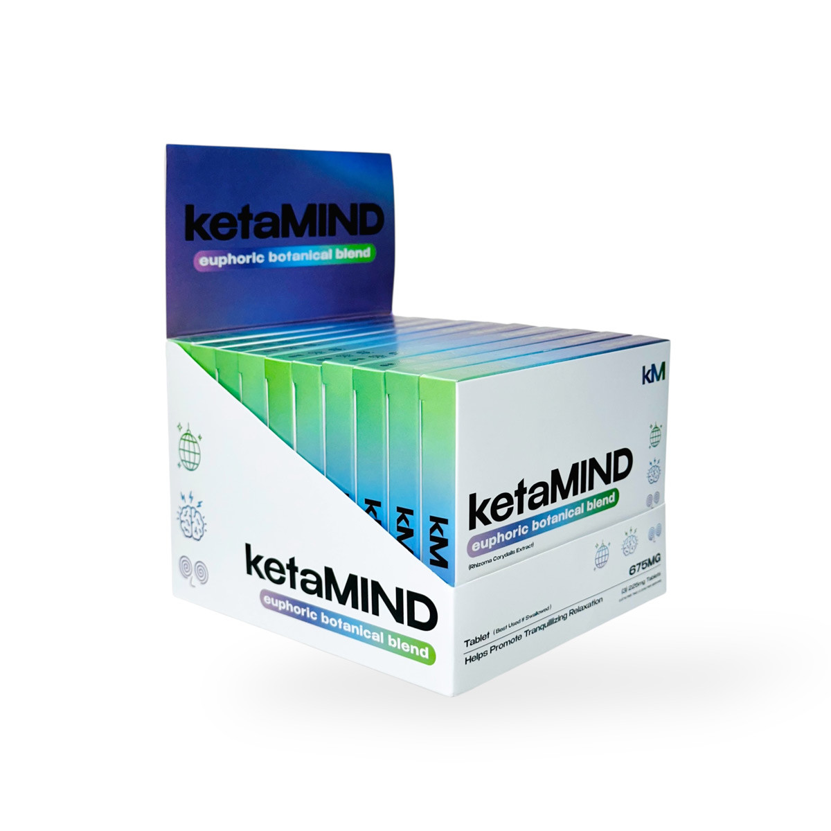 ketaMIND Euphoric Botanical Blend Tablet 225mg Per Tablet