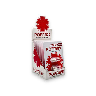 Poppers Full Energy All Day 600mg 2ct - Sustained Vitality
