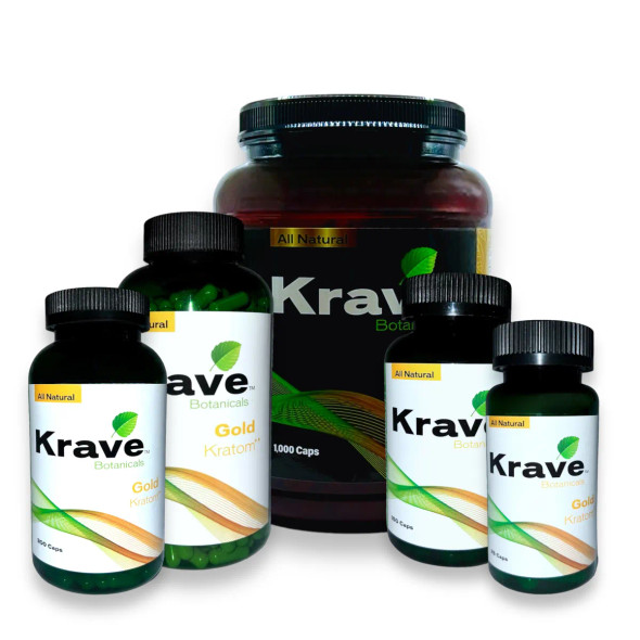 Gold Kratom Capsules