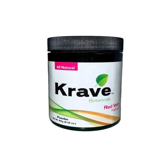 Krave Kratom Capsules Red Vein - High-Quality Kratom