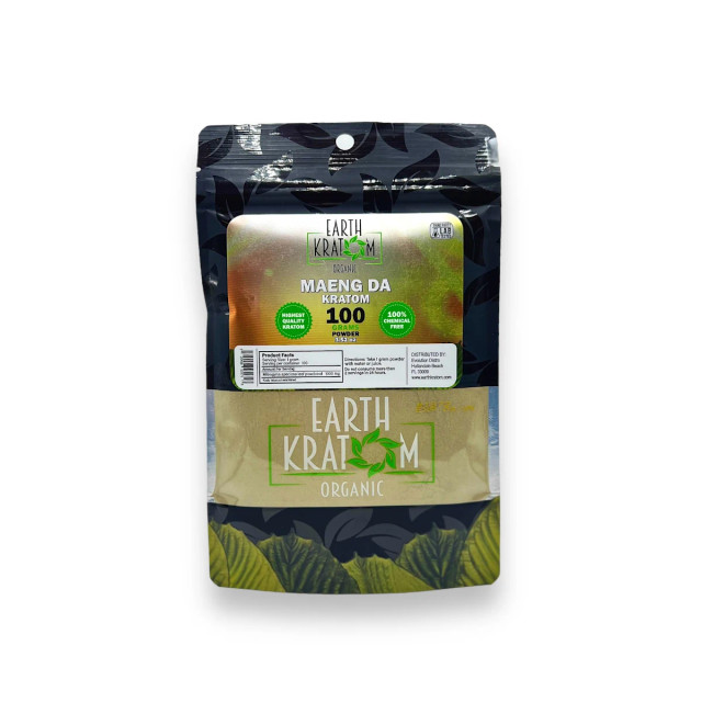 Earth Kratom Green Maeng Da Powder