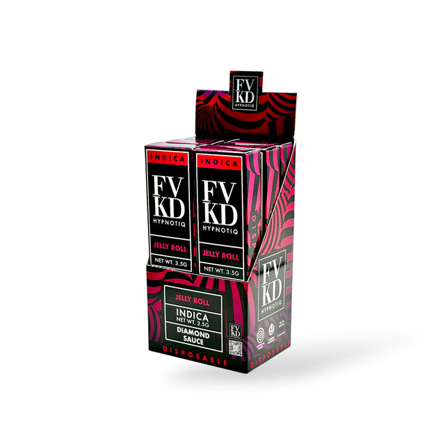 FVKD Exotics Jelly Roll 3.5G Indica Disposable Vape