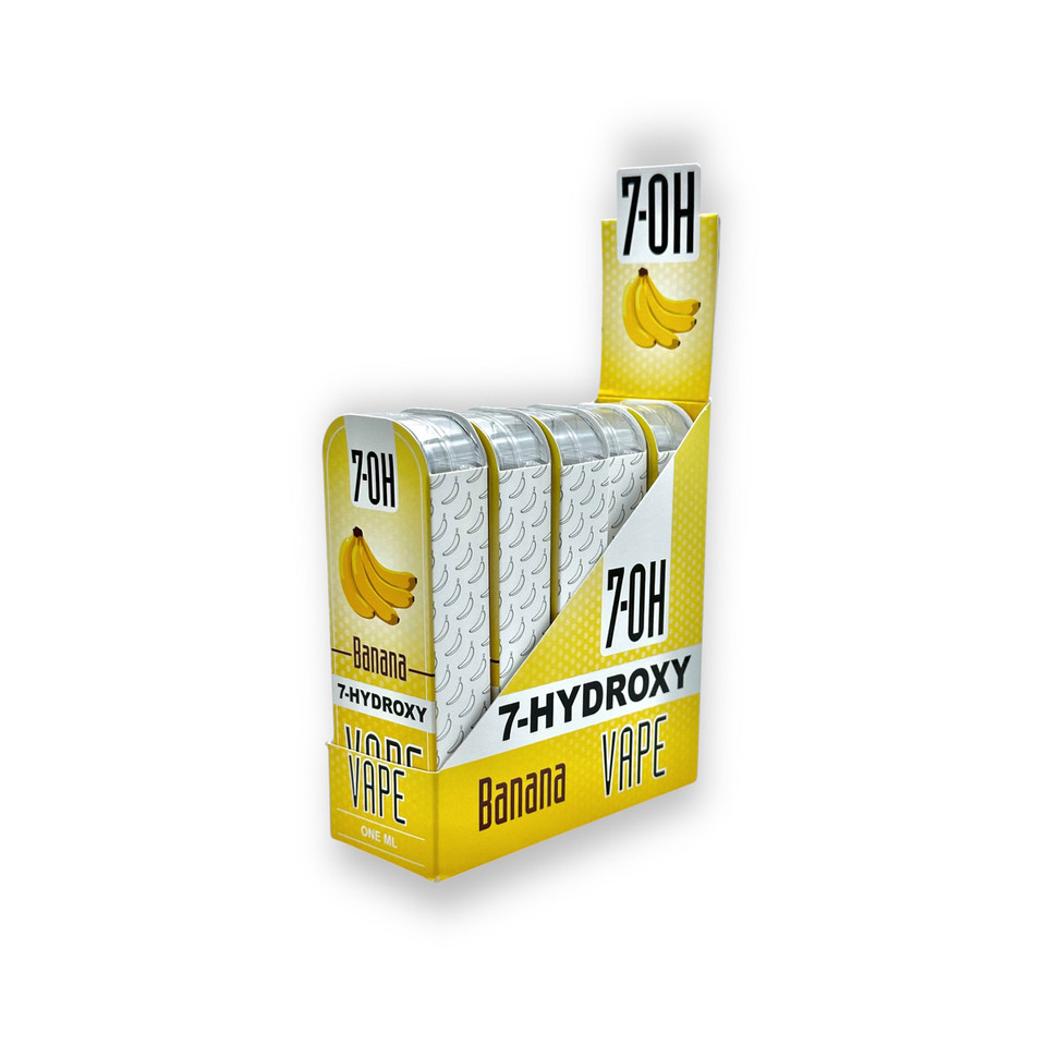 7-OH 7-Hydroxy Banana Disposable Vape 1ml – 100mg Kratom