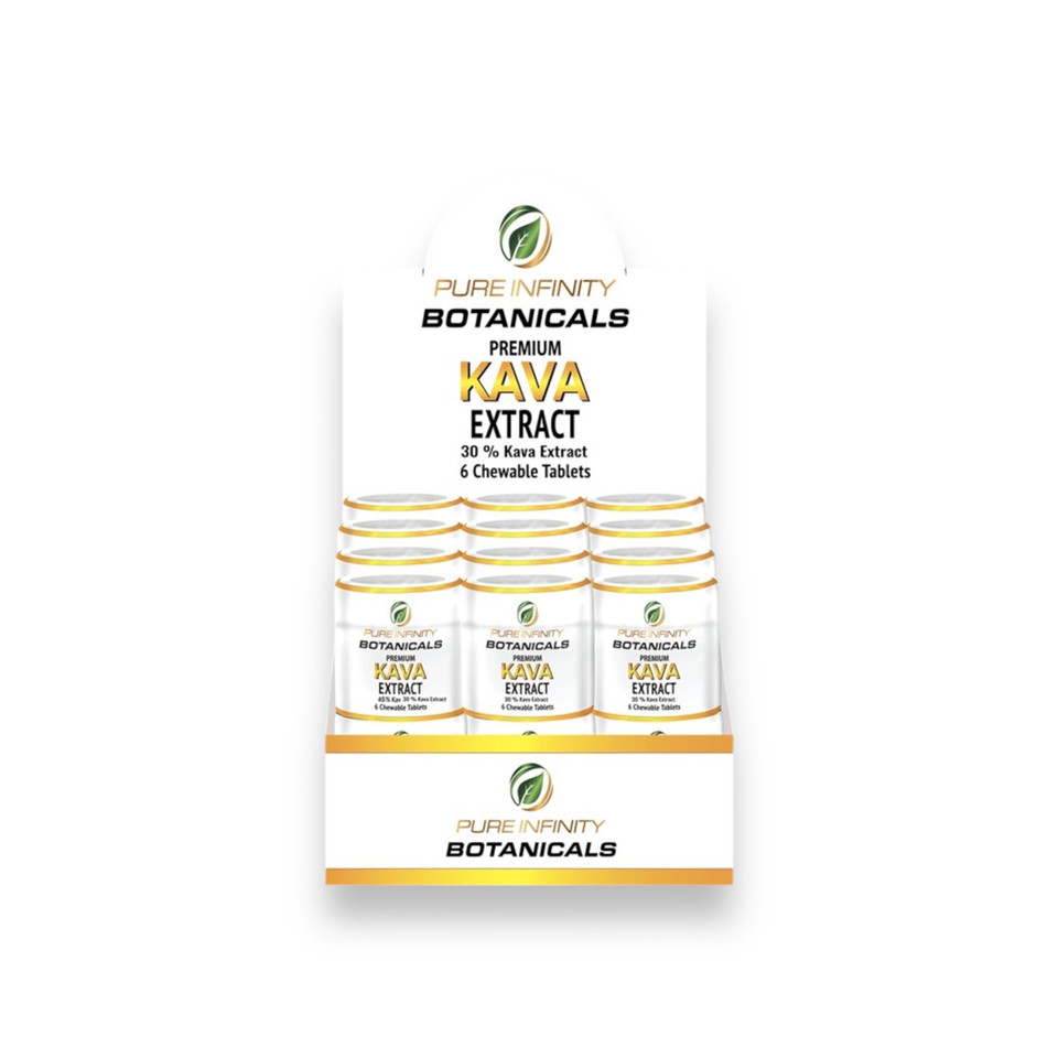 Pure Infinity Botanicals Kava Extract 6 Tablets