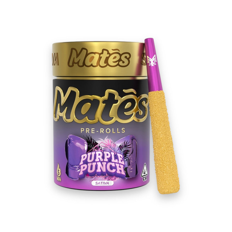 Muha Meds Mates Pre-Roll Purple Punch Sativa 5ct