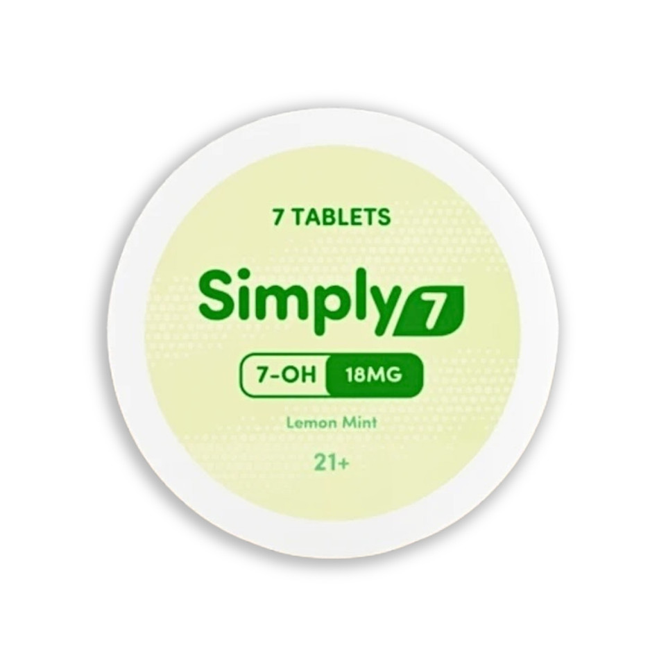 Simply7 7-OH Tablet Lemon Mint 18mg