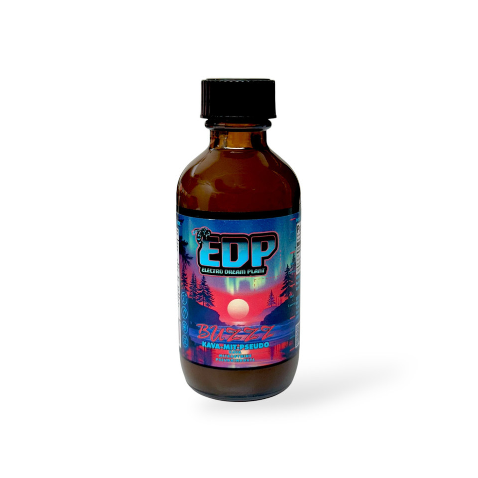 EDP Buzz Kava Mitragynine Pseudoindoxyl Shot – 60ml Boost