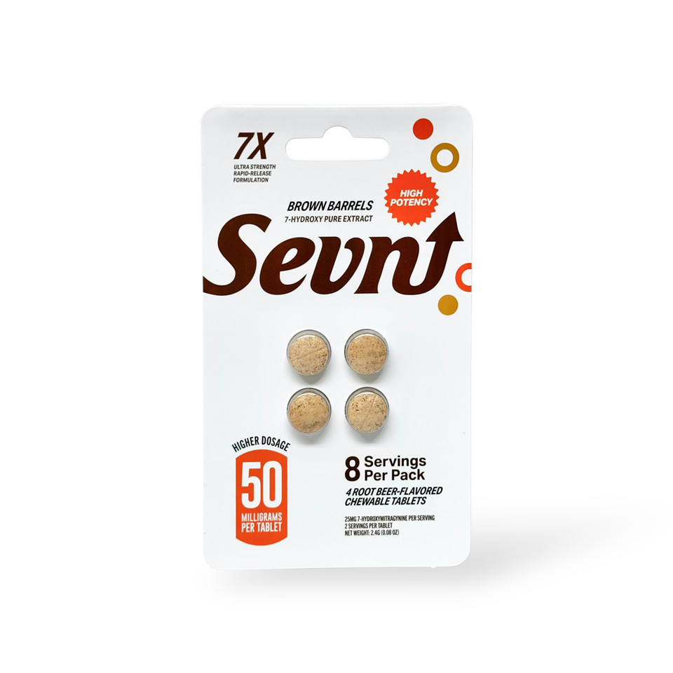 Sevn | Flavored 7-Hydroxy Tablets and Extract | Pure Leaf Kratom