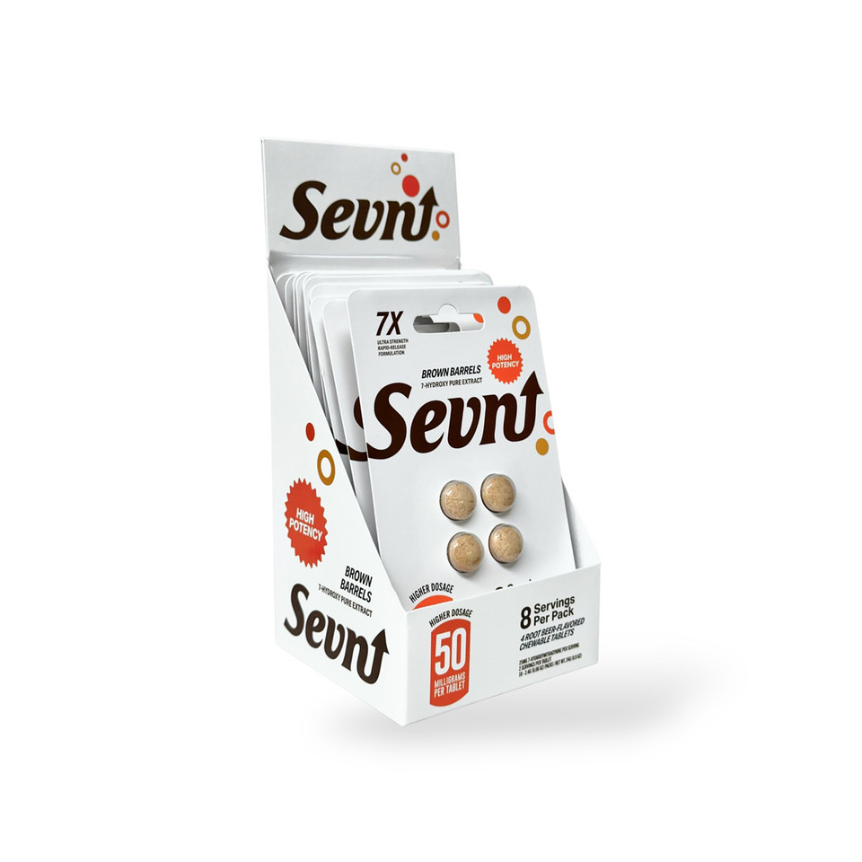 Sevn Brown Barrels Root Beer 7-Hydroxy Tablet 50mg