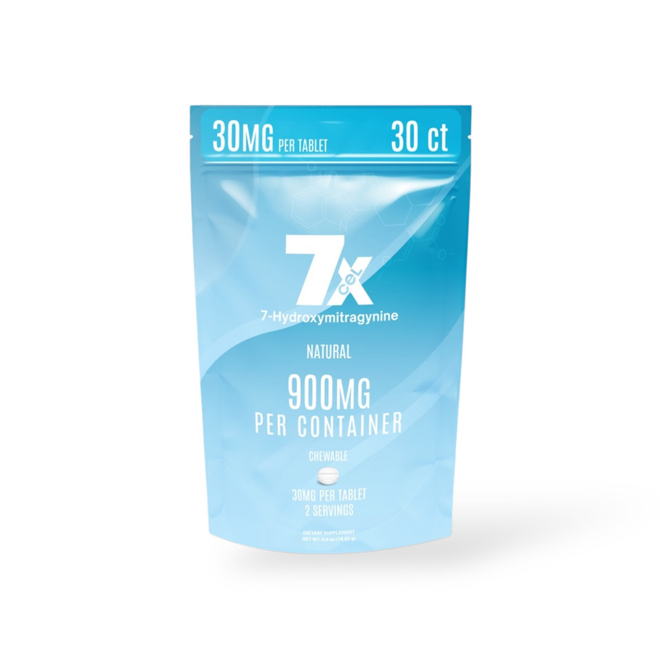 7Xcel Natural 7-OH Tablet 30mg | Clean Potent Chewable