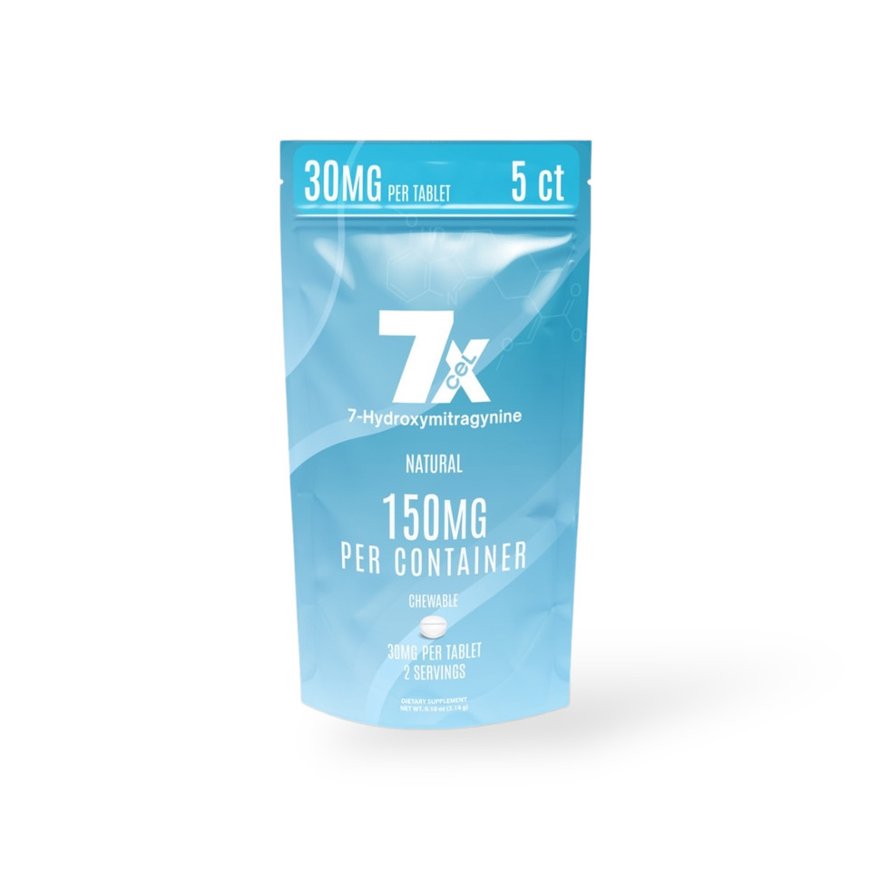 7Xcel Natural 7-OH Tablet 30mg | Clean Potent Chewable