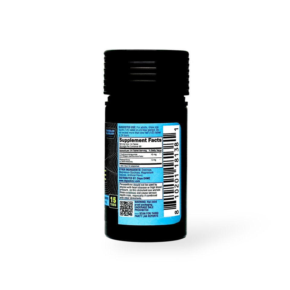 Dope Ohmz 7-OH Chandler Blueberry Chewable 60mg