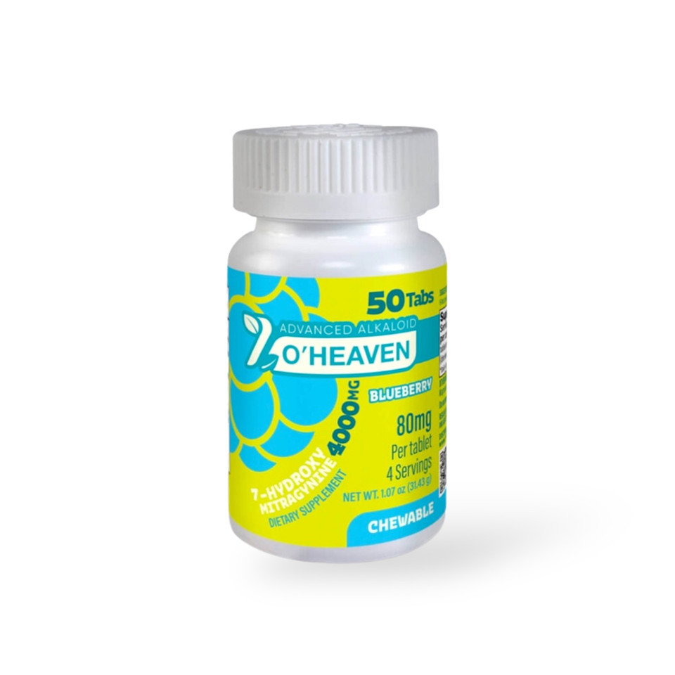 7 O’Heaven 7-OH Blueberry Chewable Tablets 80mg