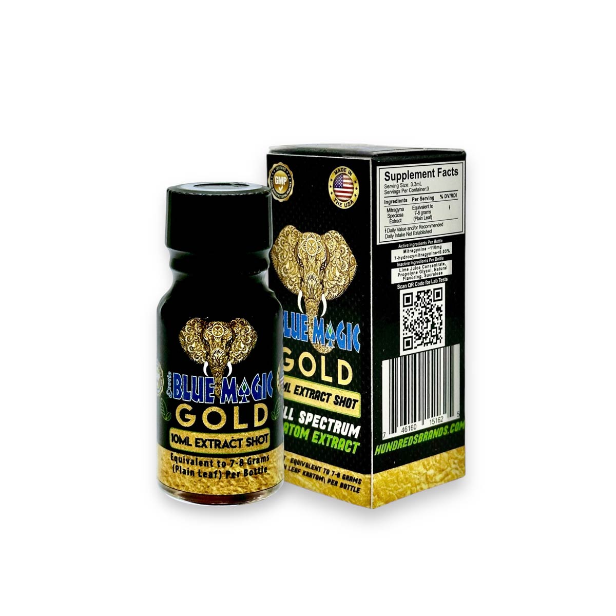 Blue Magic Kratom Extract Gold Shot 10ml