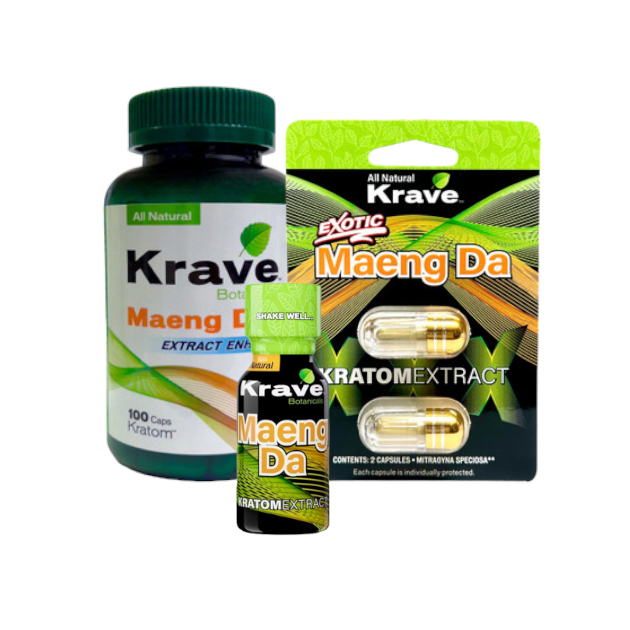 Krave Kratom Extract Sampler
