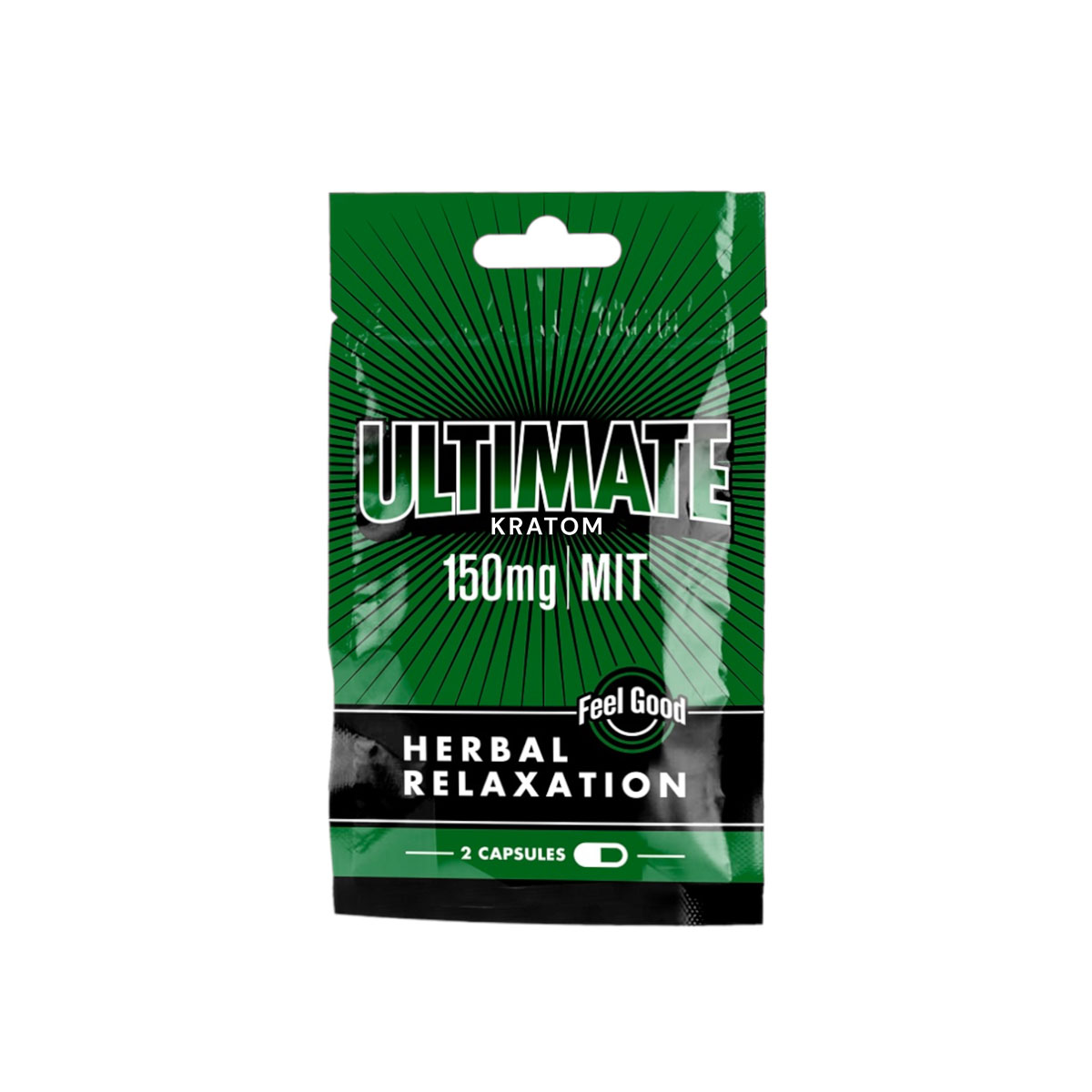 Ultimate Kratom Extract Capsules 2ct 150mg