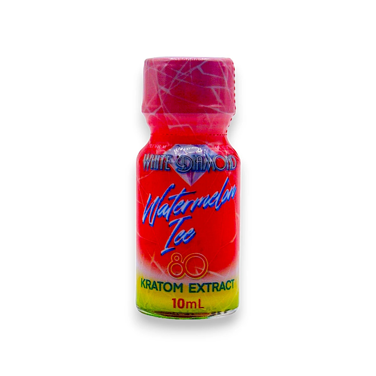 White Diamond Kratom Extract Shot 80 Watermelon Ice 10ml