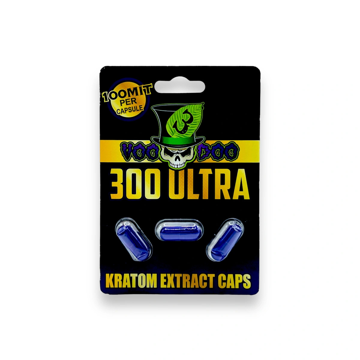 VooDoo3 Ultra Kratom Extract Capsules